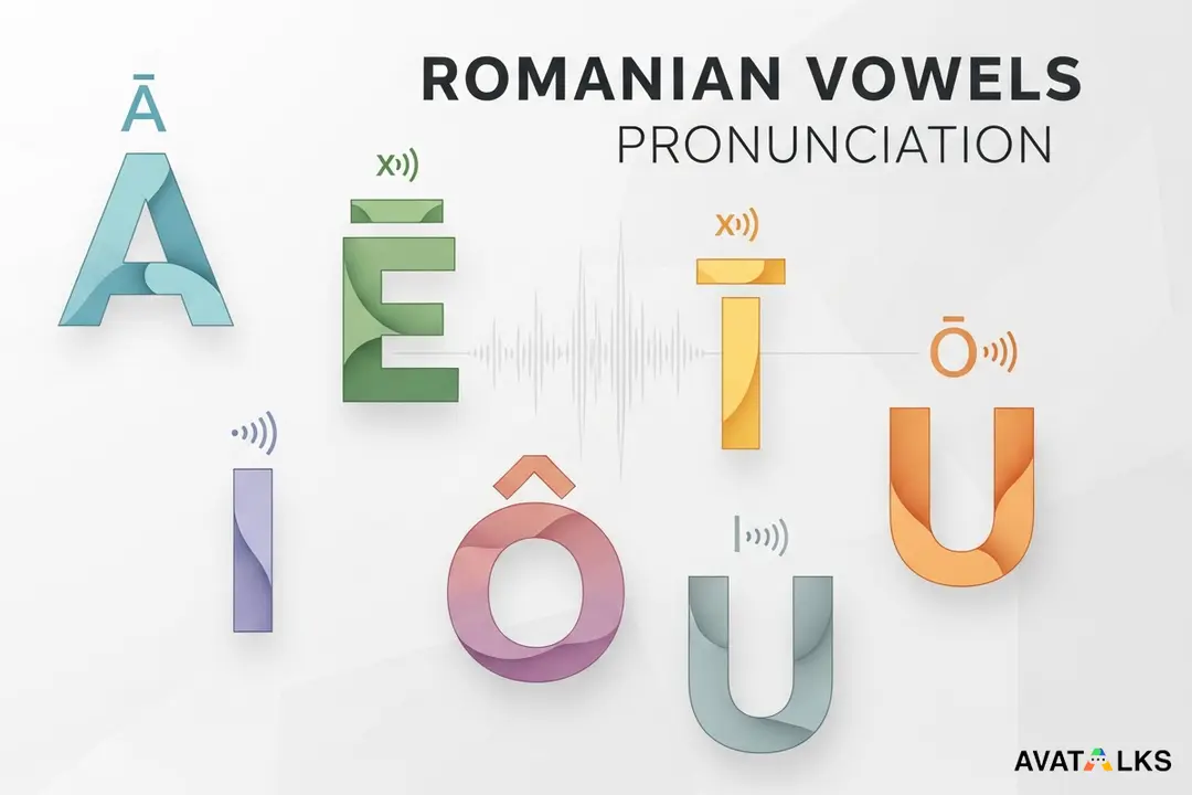 Romanian Vowels Pronunciation: A, Ă, Â/Î, E, I, O, U | Avatalks Blog
