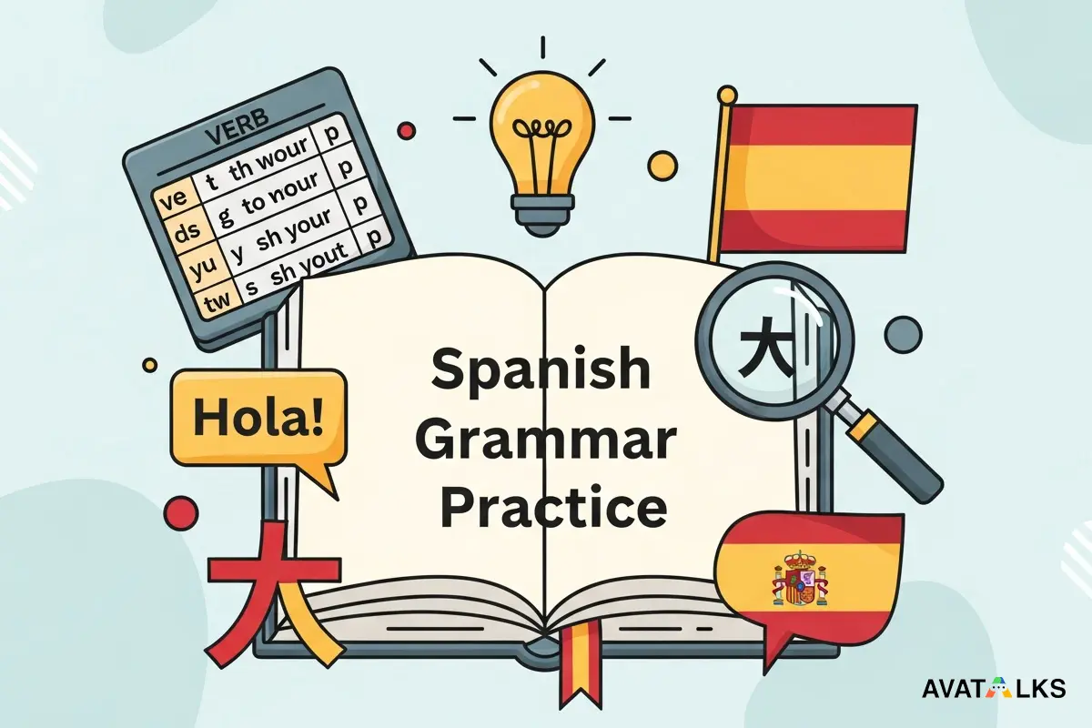 Spanish Grammar Practice: Exercises by Topic | Avatalks Blog